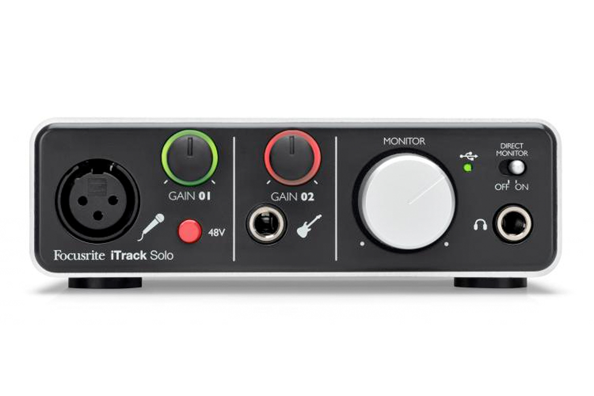Focusrite iTrack Solo - Mac, PC & iPad